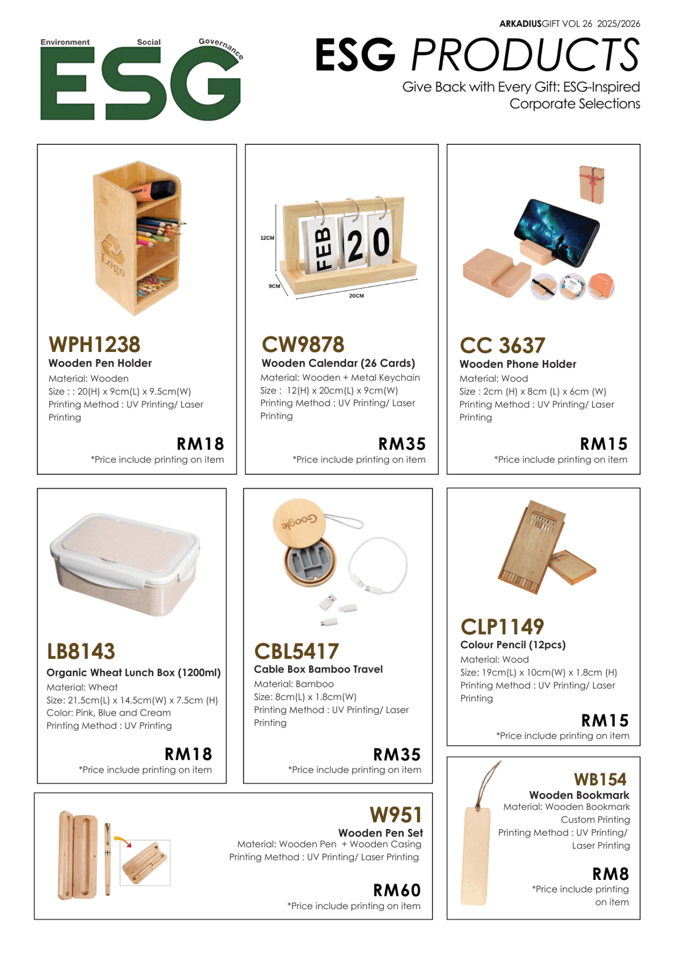 ESG Corporate Gift Malaysia: 20 Thoughtful & Sustainable Ideas for 2025 ...